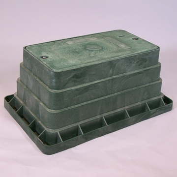 Charles Industries - Tapered Rectangle Below Grade Enclosure 13" x 24 ...